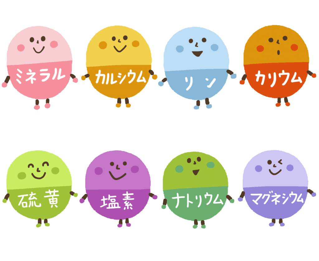 ミネラル | CALSEED OFFICIAL